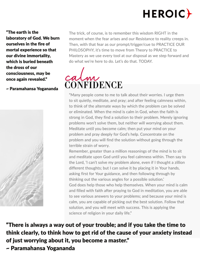 Living Fearlessly - Resilience Code