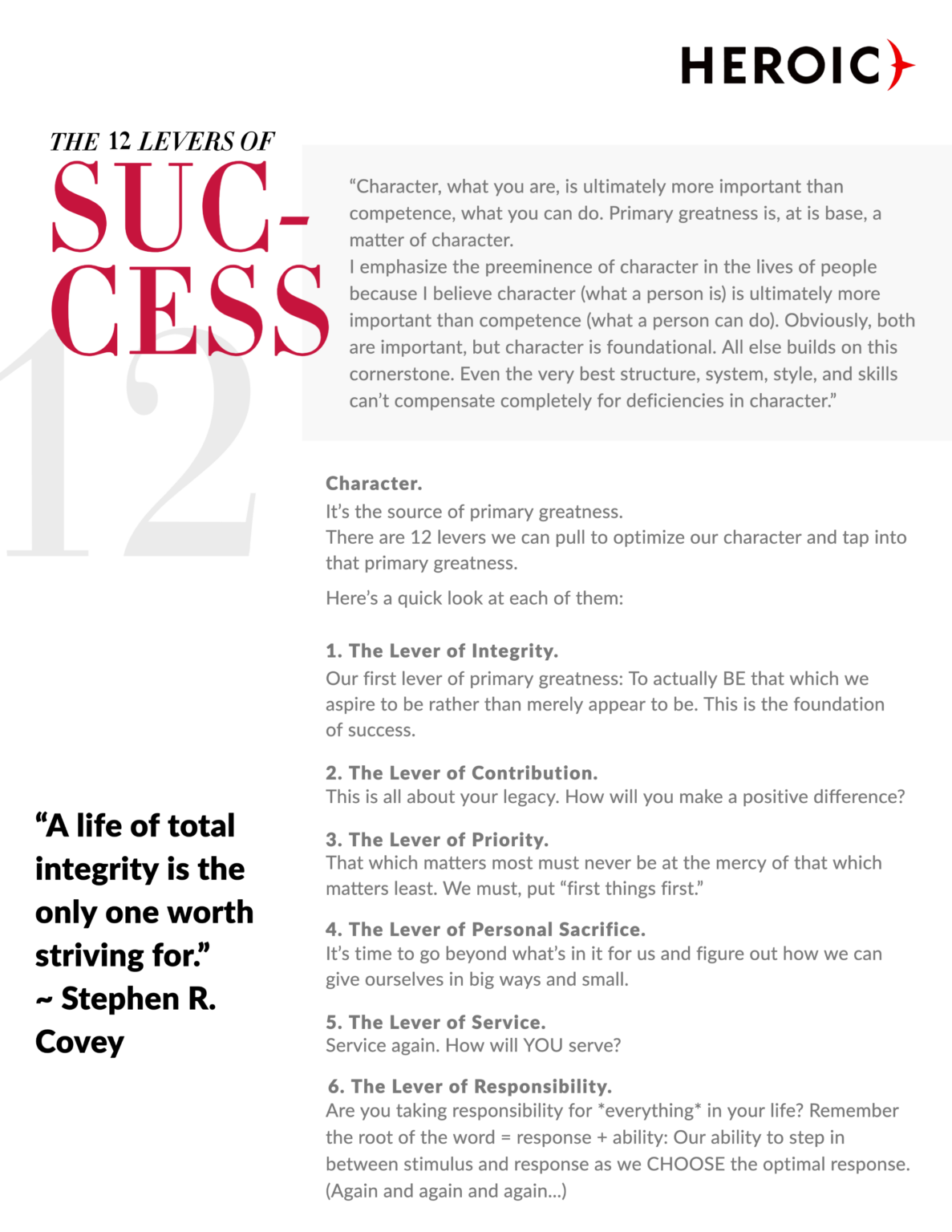 Primary Greatness - Resilience Code