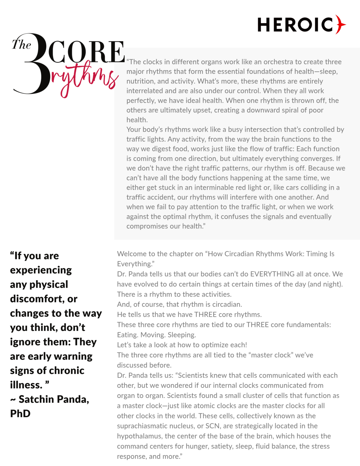 The Circadian Code - Resilience Code