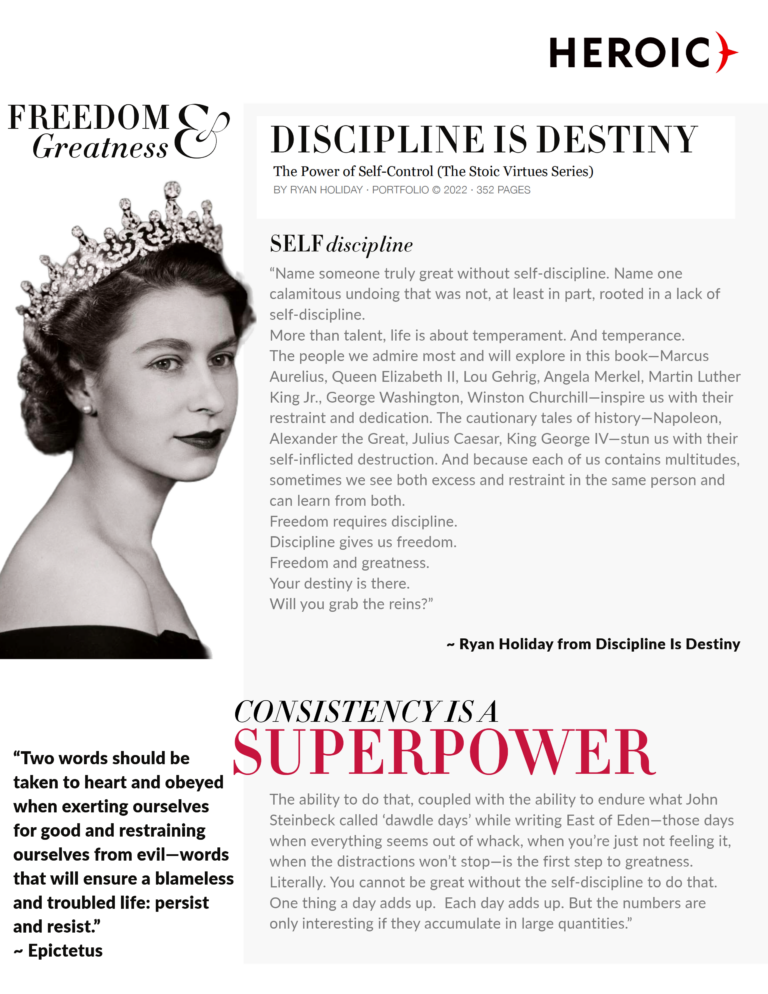 Discipline is Destiny - Resilience Code